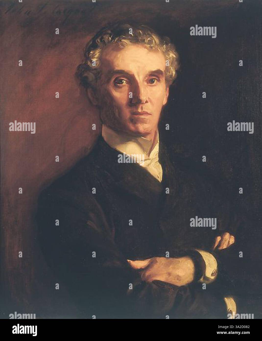 Ce portrait de l'acteur Lawrence Barrett par John Singer Sargent ...