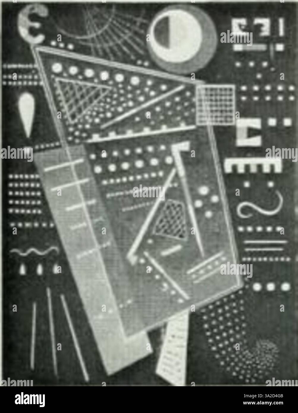 '479' de Wassily Kandinsky est une œuvre d'art abstraite qui utilise ...