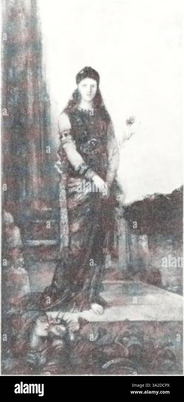 Cette 332ème pièce de Gustave Moreau de la collection Mathieu 1976 ...