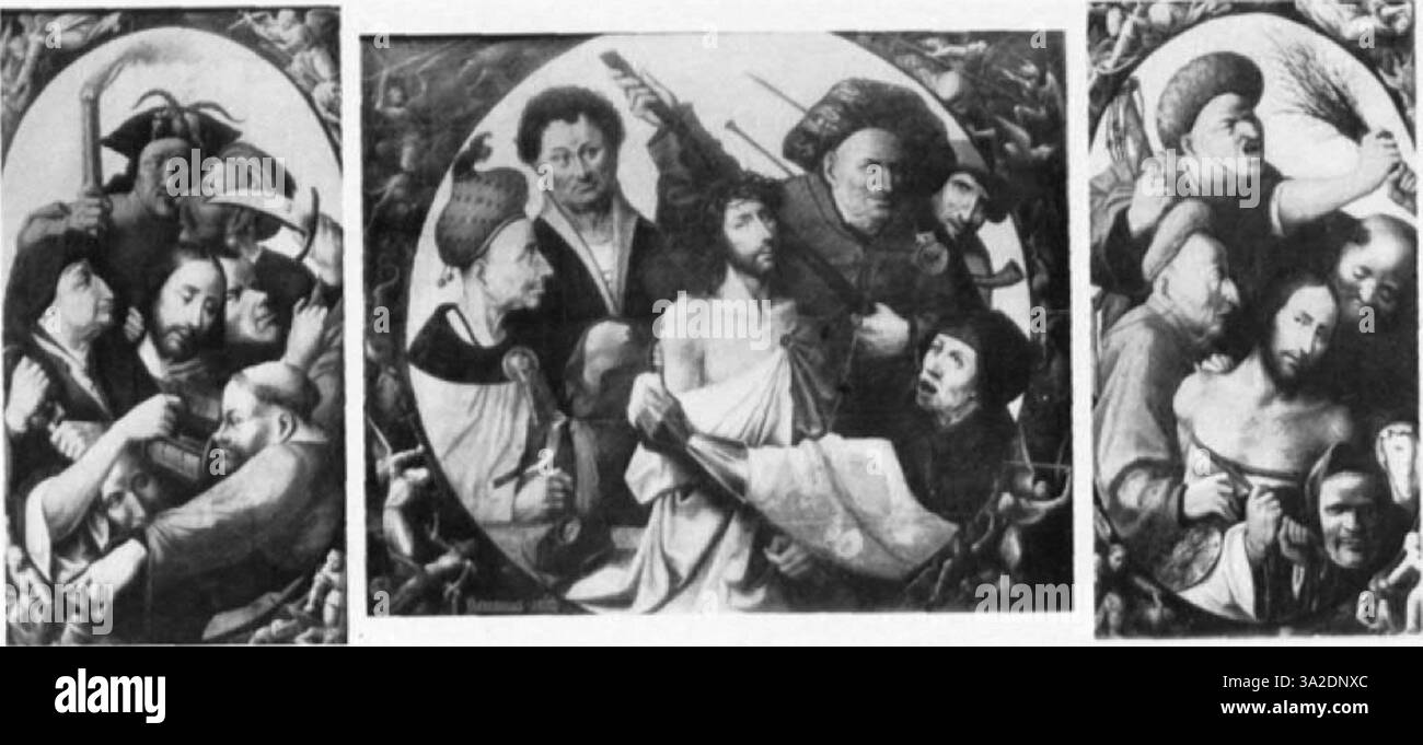 La peinture met en valeur les thèmes religieux et les détails ...