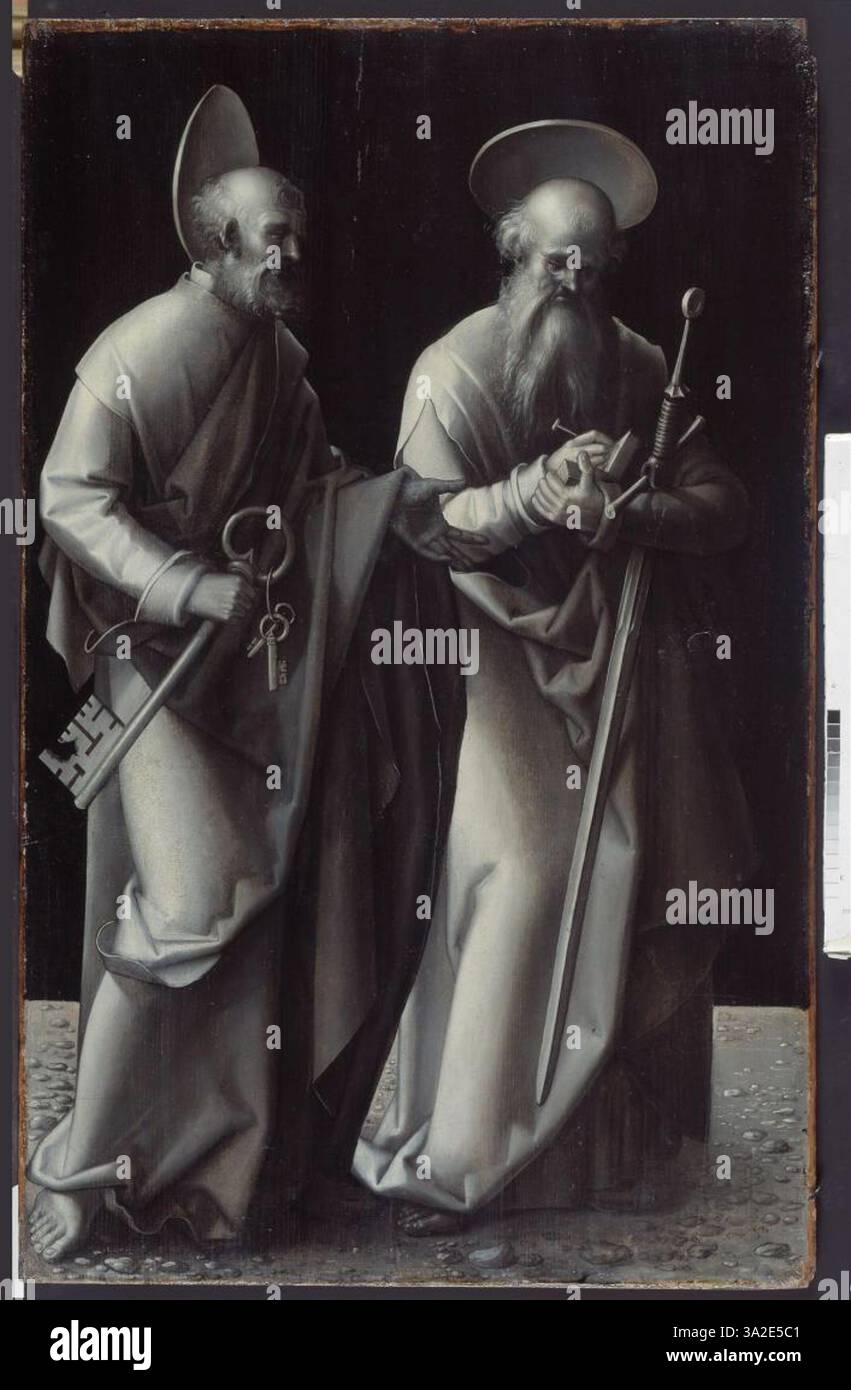 La série Heller-Altar de Dürer se poursuit avec cette gravure finement ...