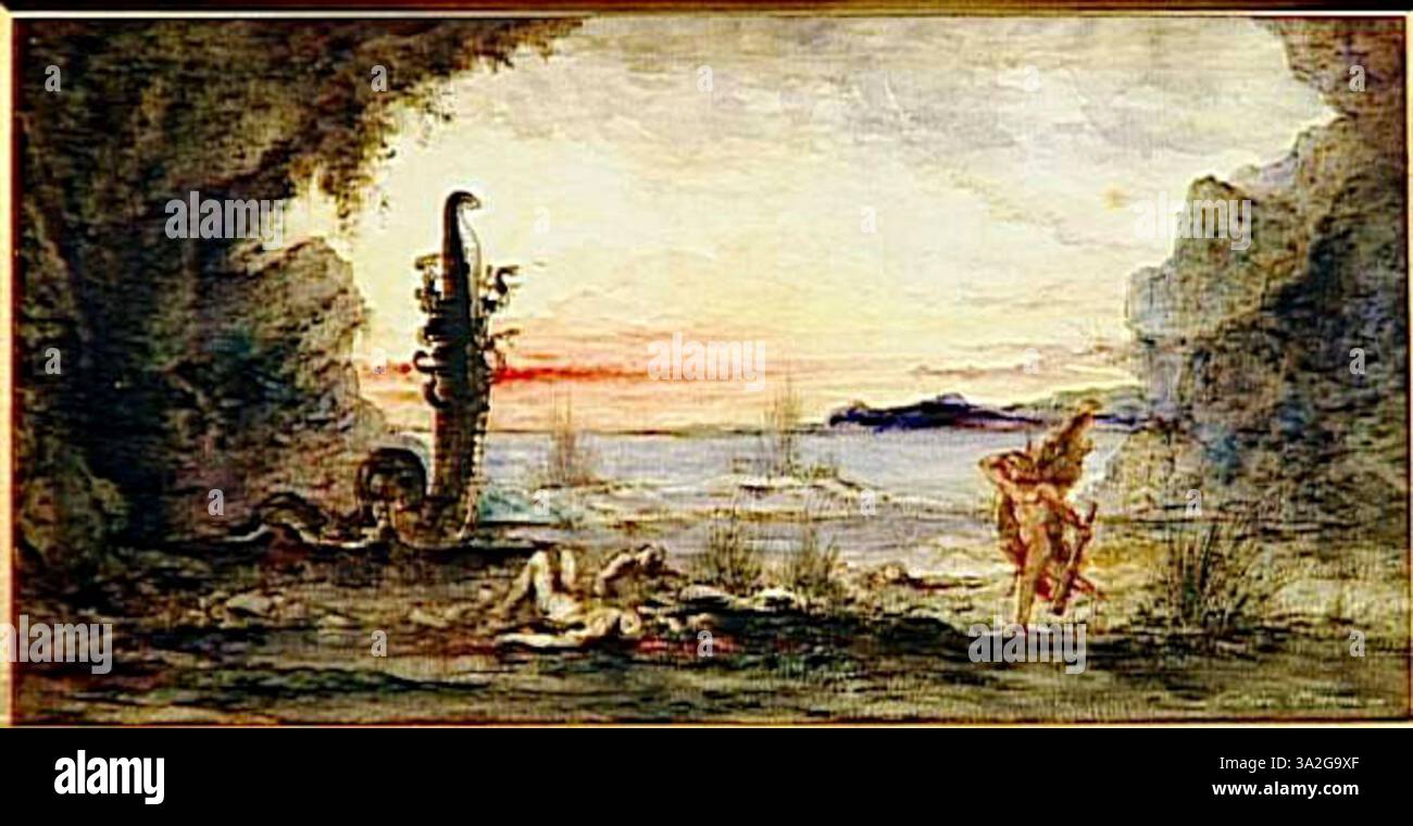 Cette interprétation d’Hercule combattant l’Hydra met en valeur la ...