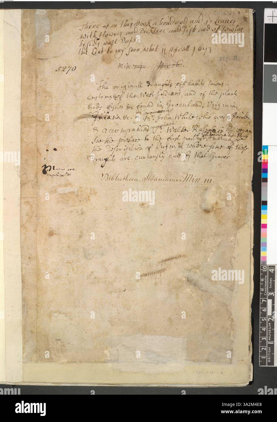 Cette illustration représente une demi-vue du village de Pomeiooc, une ...