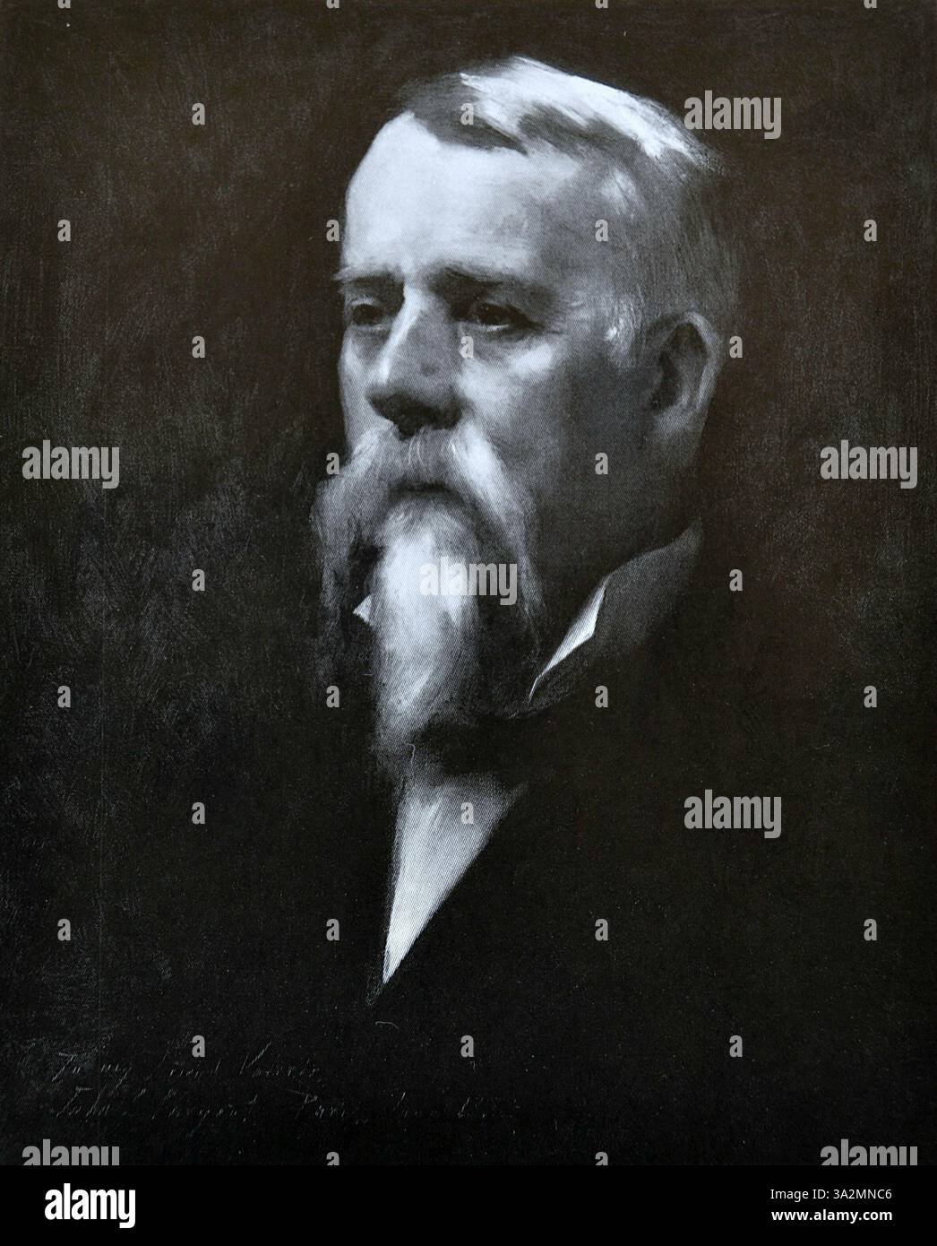 Ce portrait d'Edward Burckhardt de 1880 par John Singer Sargent, dédié ...