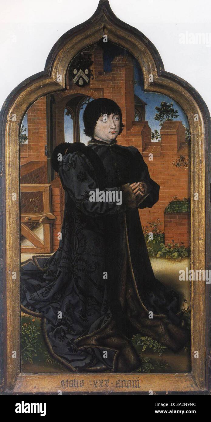 Ce triptyque de Hans Memling représente Jan de Witte et son épouse ...