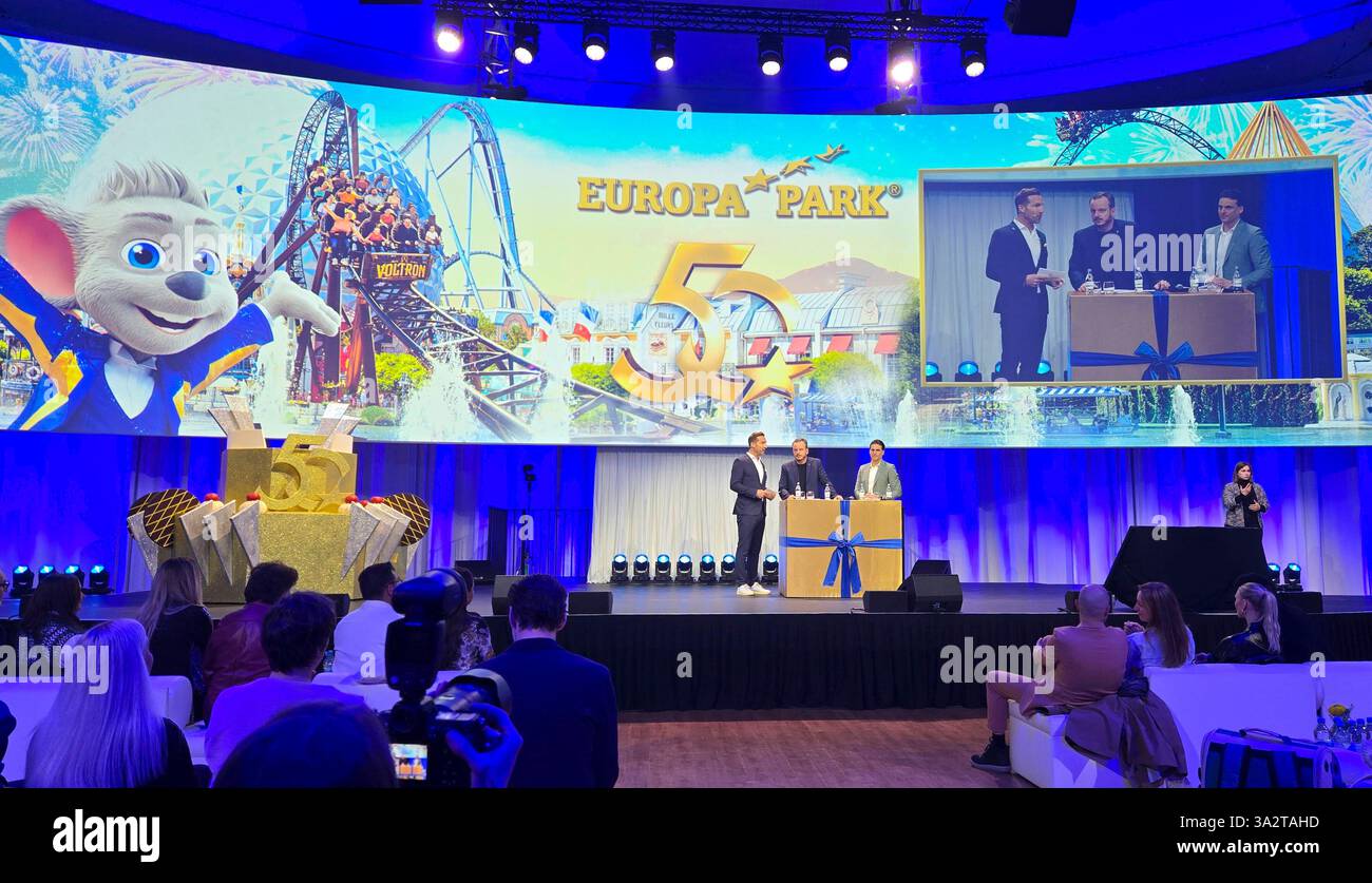 Rust, Allemagne - 13 mars 2025 : Europa-Park entame sa saison de 50e ...