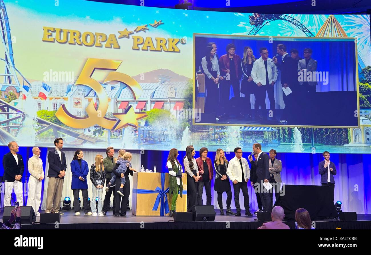 Rust, Allemagne - 13 mars 2025 : Europa-Park entame sa saison de 50e ...