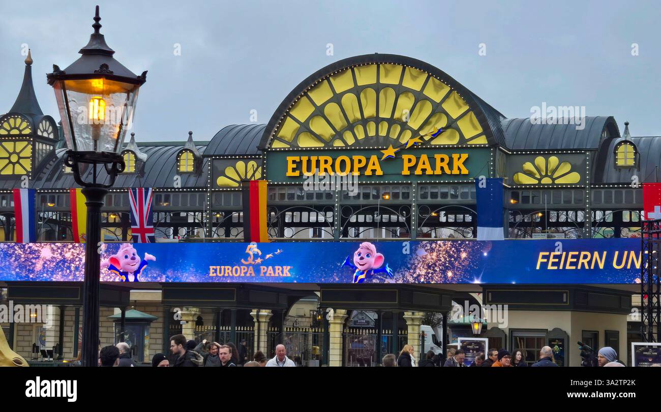 Rust, Allemagne - 13 mars 2025 : Europa-Park entame sa saison de 50e ...