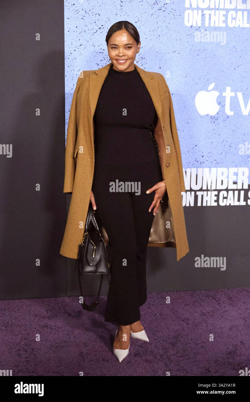Sharon Leal beim Red Carpet Event zum Apple TV Dokumentar-Zweiteiler ...