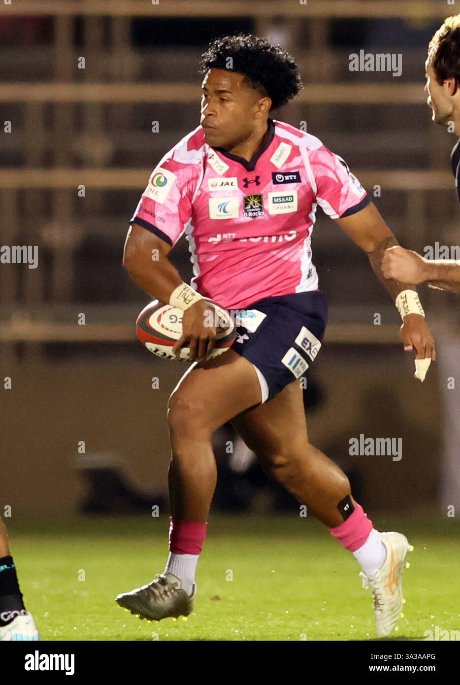 Tokyo, Japon. 14 mars 2025. Caleb Cavubati, aile d-Rocks d'Urayasu ...