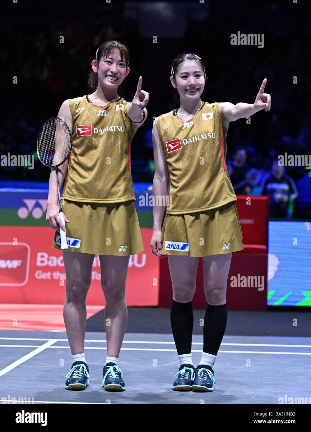 Utilita Arena, Birmingham, Royaume-Uni. 16 mars 2025. 2025 YONEX All England Open Badminton ...