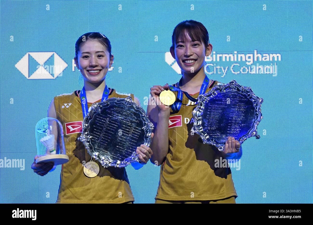 Utilita Arena, Birmingham, Royaume-Uni. 16 mars 2025. 2025 YONEX All England Open Badminton ...