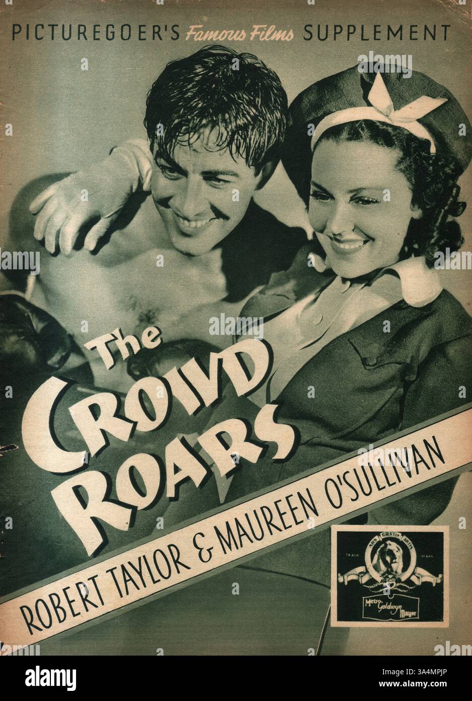 The crowd roars 1938 robert taylor Banque de photographies et d’images ...