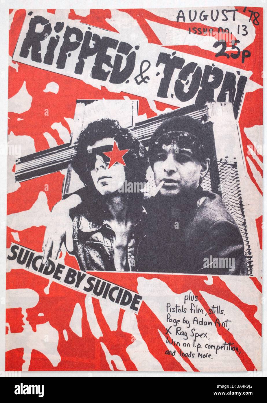 Punk poster 1970's Banque de photographies et d’images à haute ...