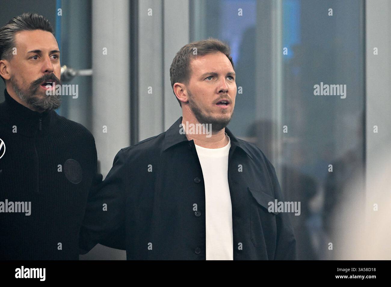 20 mars 2025, stade San Siro, Milan, Italie ; match de football de l'UEFA Nations League, quarts ...
