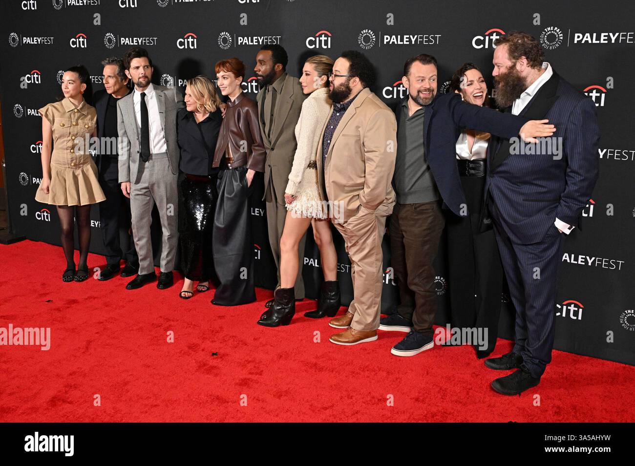 Sarah Bock, Ben Stiller, Adam Scott, Patricia Arquette, Britt Lower ...