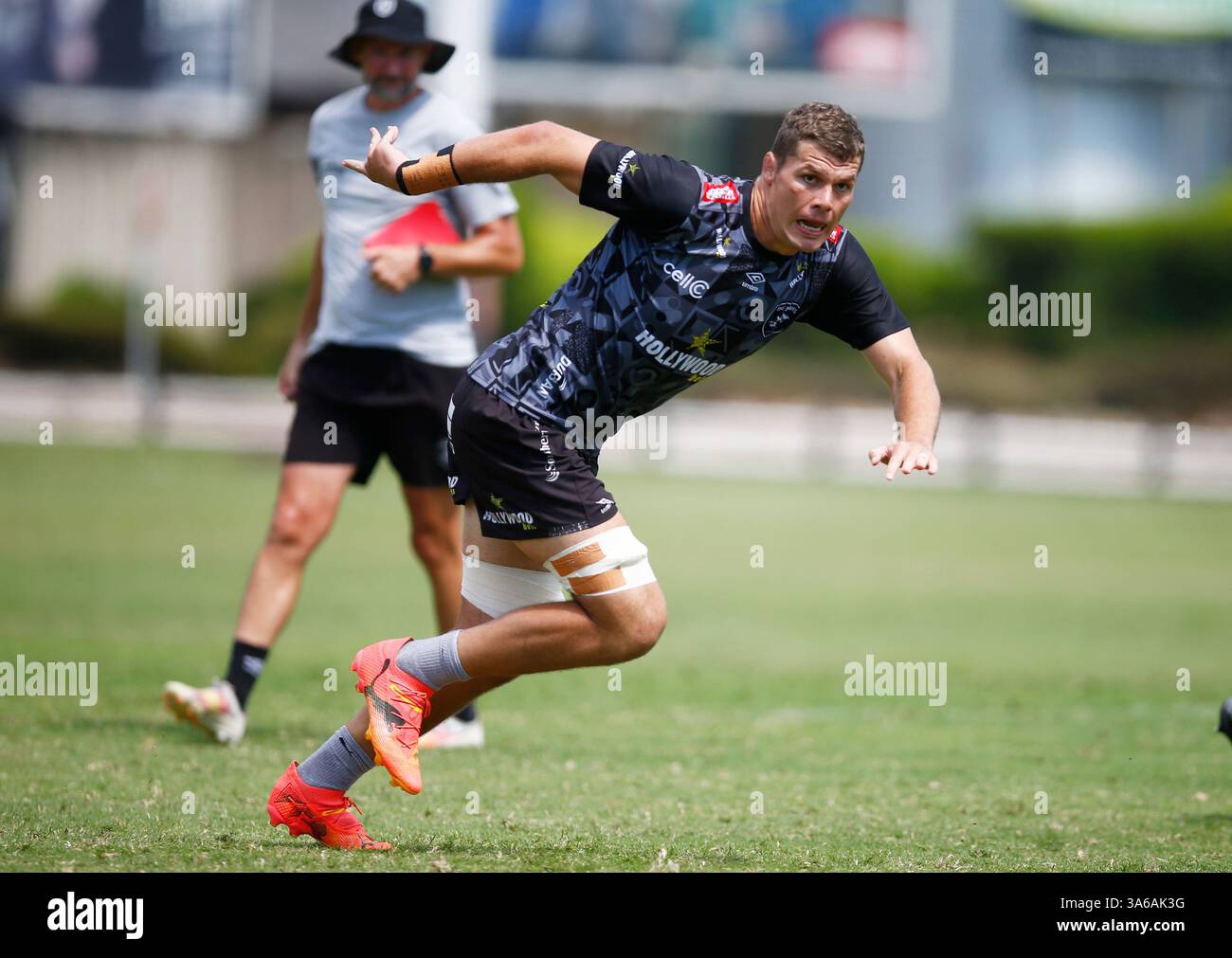DURBAN, AFRIQUE DU SUD - MARS 25 : Deon Slabbert des Hollywoodbets ...