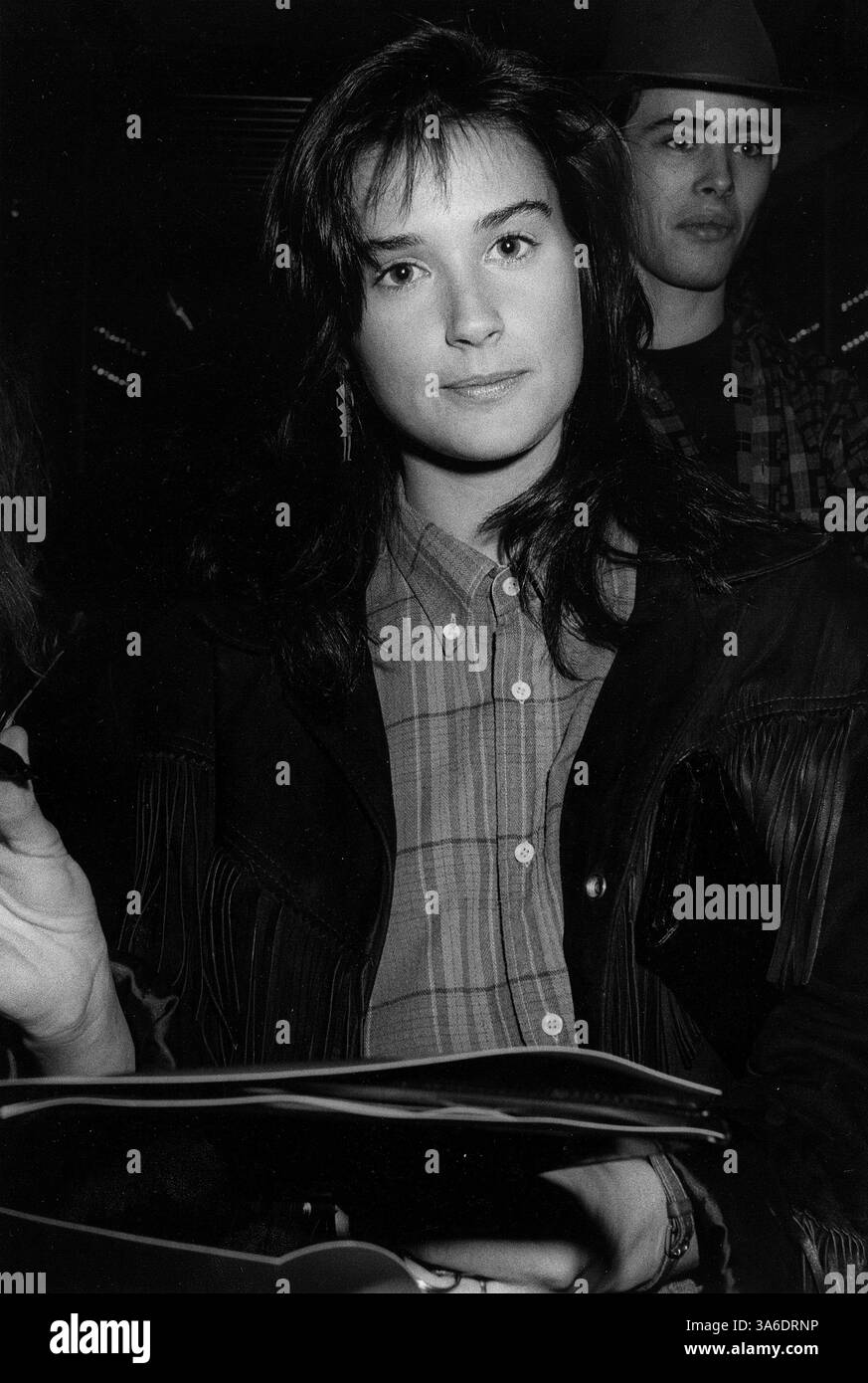 01 avril 1986 ; New York, NY, États-Unis ; actrice DEMI MOORE Photo ...