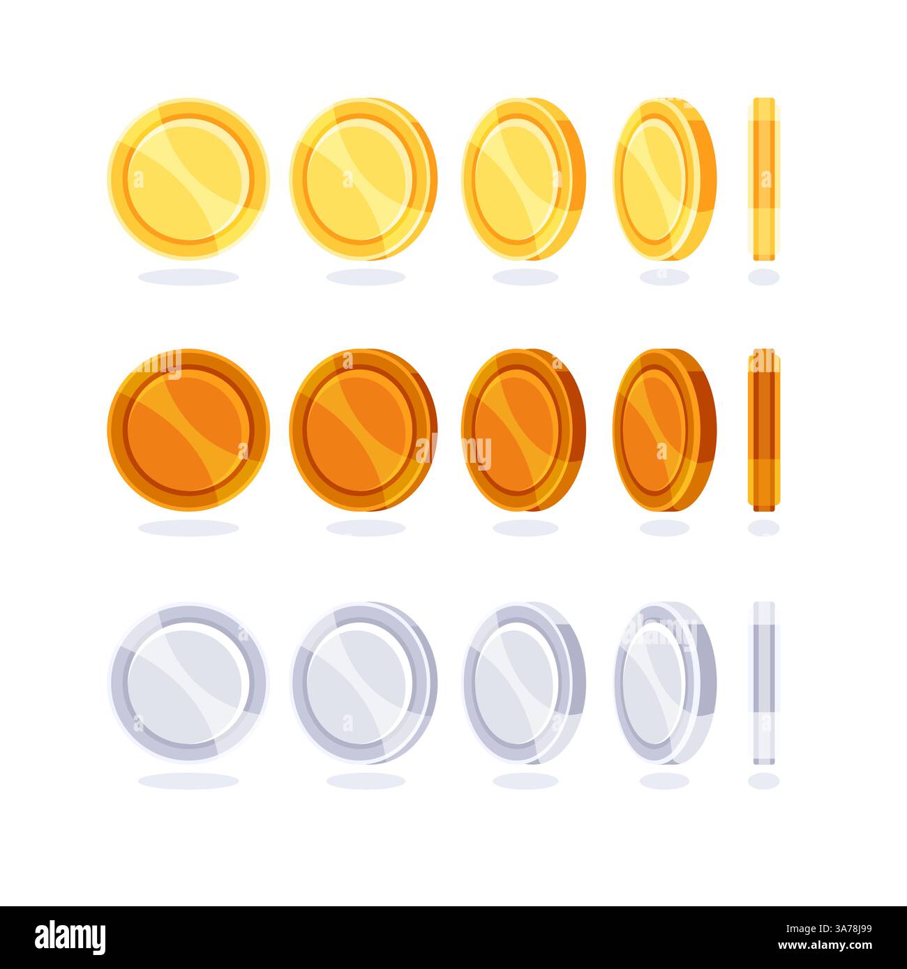 Sprite sheet background Banque d'images vectorielles - Alamy