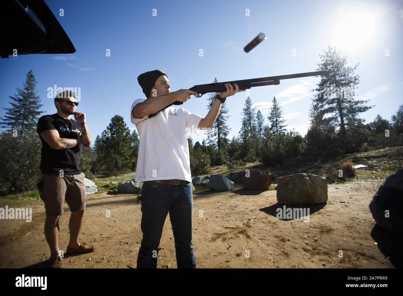 20 février 2013 - Redding, CA, USA - Josh Capfer, 19 ans, de Redding ...