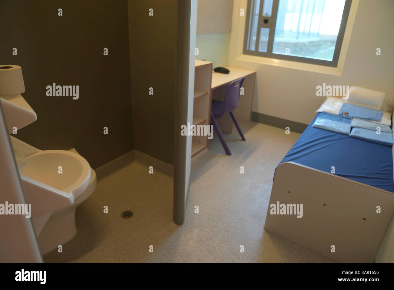 Une des cellules du HMP Millsike lors de son ouverture officielle - la ...