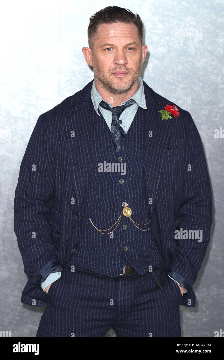 Tom Hardy BEI der Premiere der Paramount Serie MobLand im Odeon luxe ...