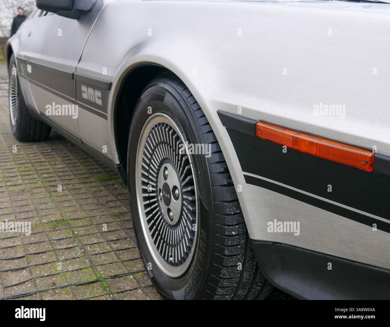 Delorean dmc12 retour vers le futur Banque de photographies et d’images ...
