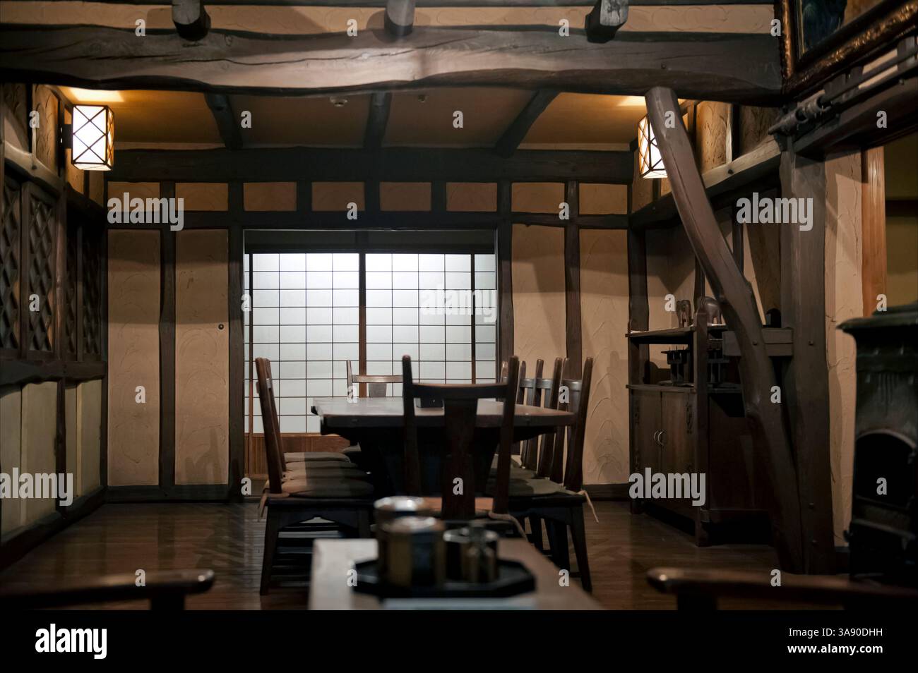Taisho period interior house Banque de photographies et d’images à ...