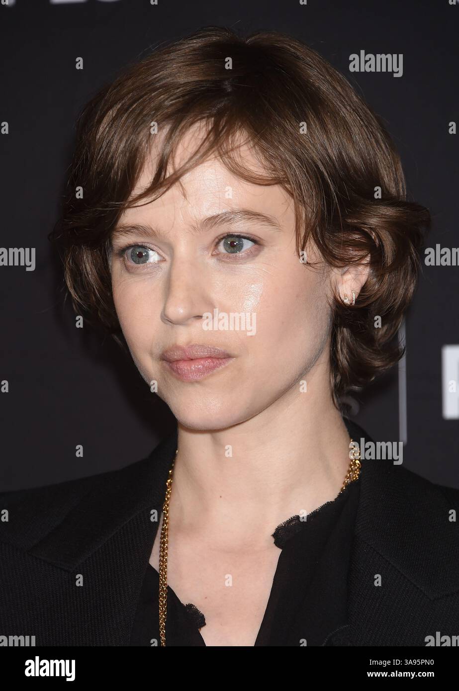 Hollywood, États-Unis. 29 mars 2025. Lou de Laage arrivée au PaleyFest ...