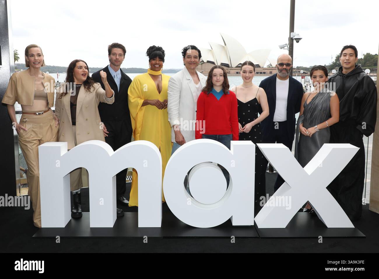 Sydney, Australie. 31 mars 2025. Les acteurs de la série à succès The ...