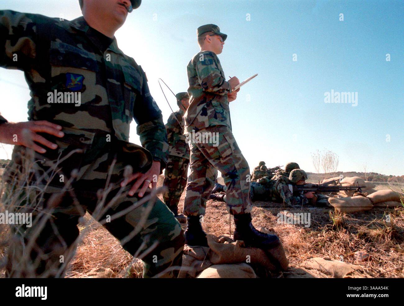 03 nov. 1999 ; San Antonio, TX, États-Unis ; L'état-major Sargent ...