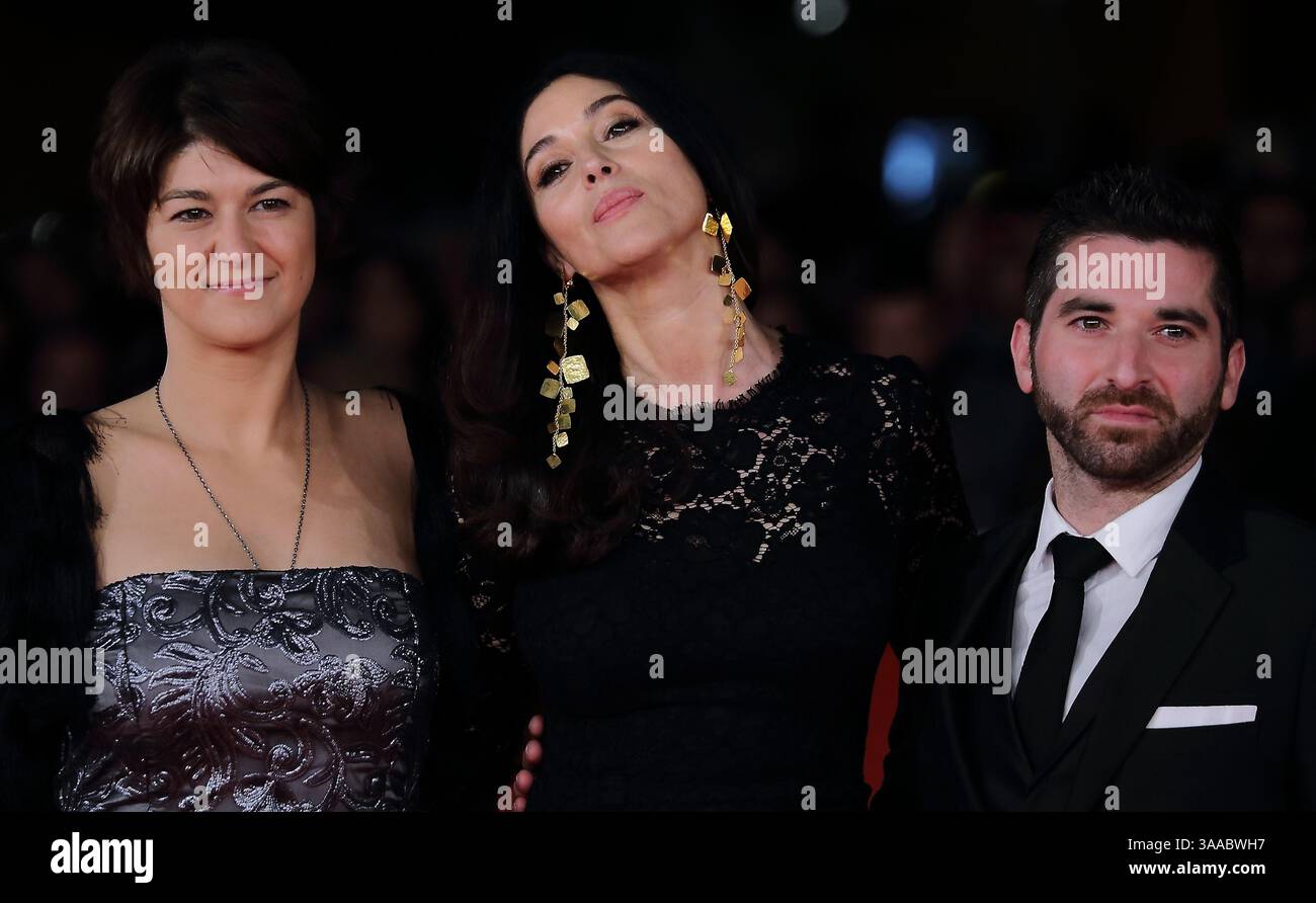 20 oct. 2015 - Rome, Italie - L'actrice MONICA BELLUCCI pose devant le ...