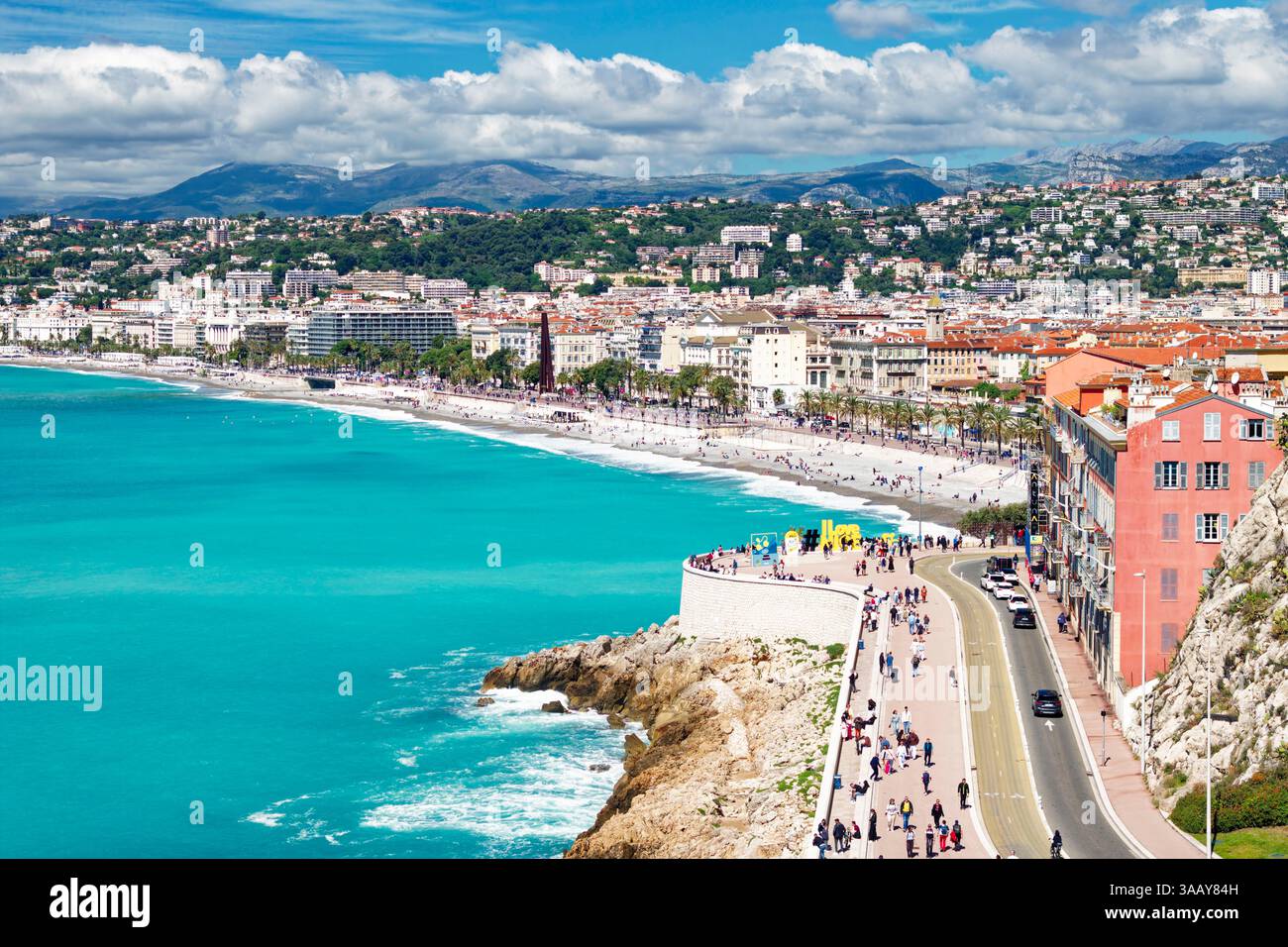 France, Alpes Maritimes, Côte d'Azur, Nice, classée au Patrimoine ...