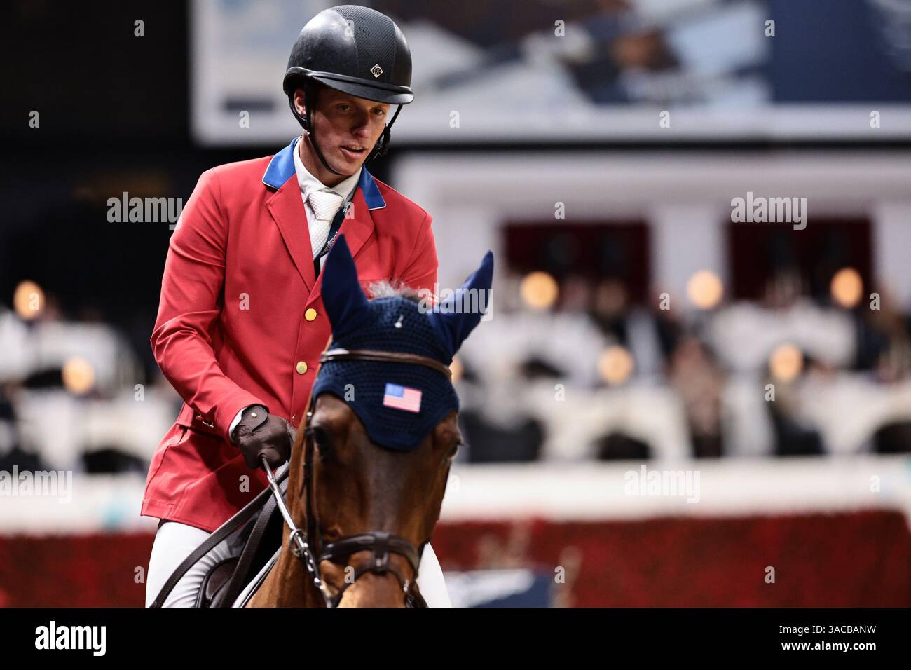 Shawn Casady des États-Unis avec Cool Quarz pendant la LONGINES FEI ...