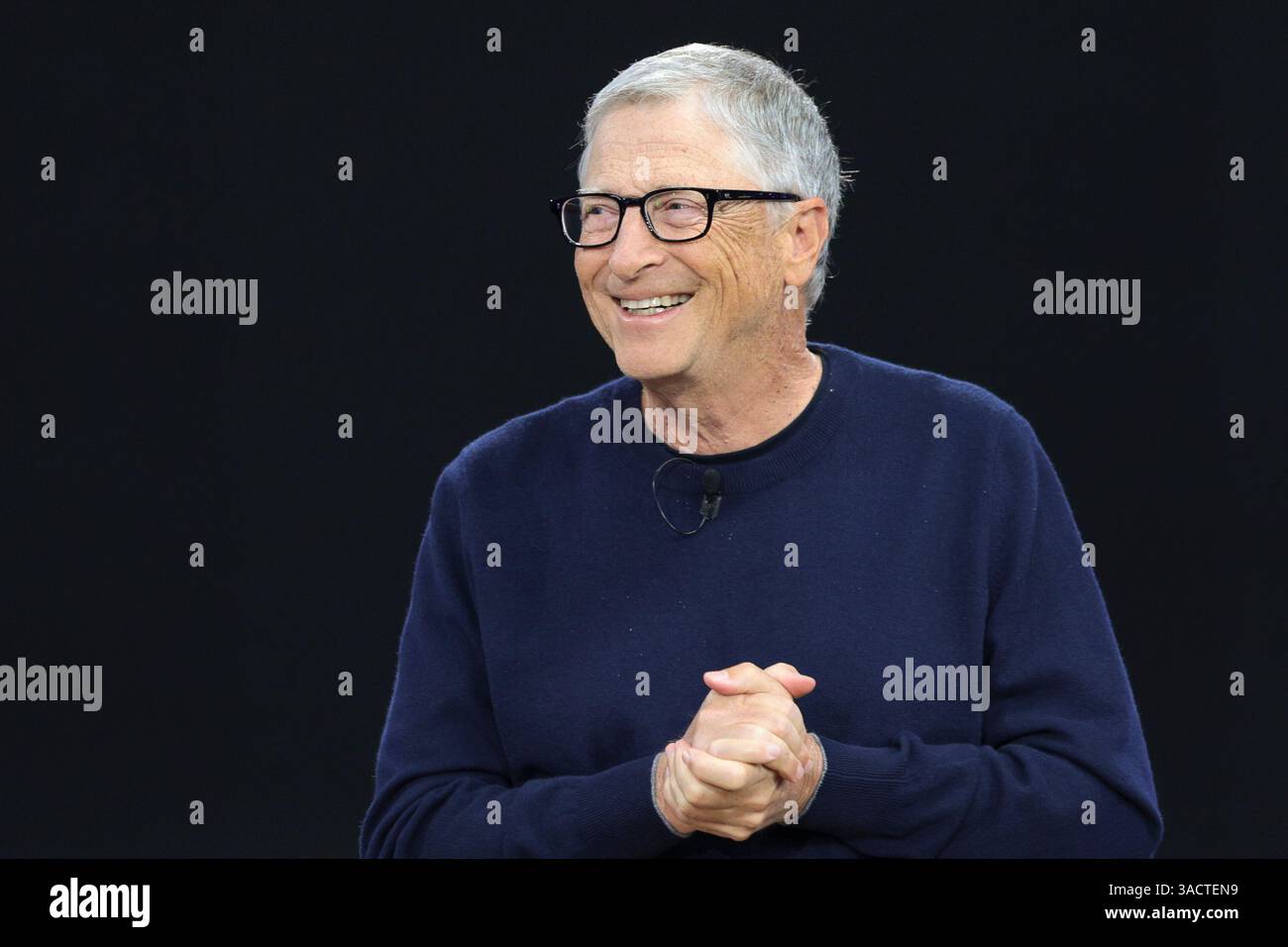 Microsoft co-founder and former CEO Bill Gates speaks during a 50th ...