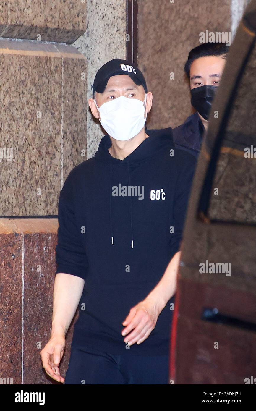 TAIPEI, CHINE - 5 AVRIL 2025 - le chanteur chinois de Hong Kong Jacky ...