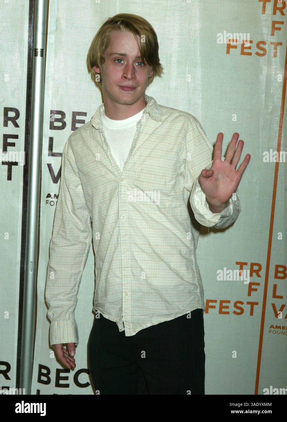 03 mai 2004 ; New York, NY, États-Unis ; L'acteur MACAULAY CULKIN lors ...