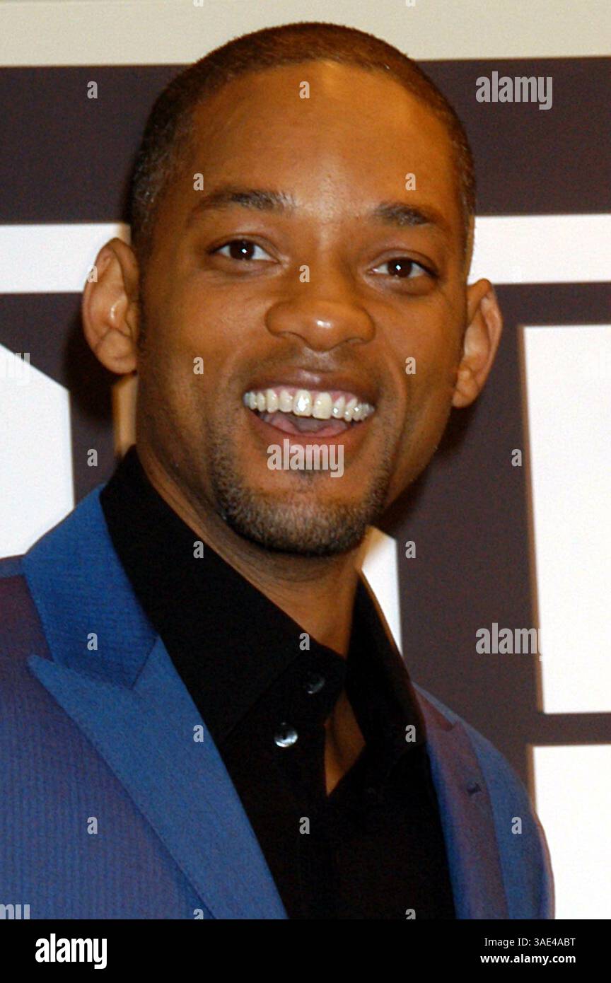 01 oct 2003 ; Madrid, ESPAGNE ; L'acteur WILL SMITH promeut son film ...