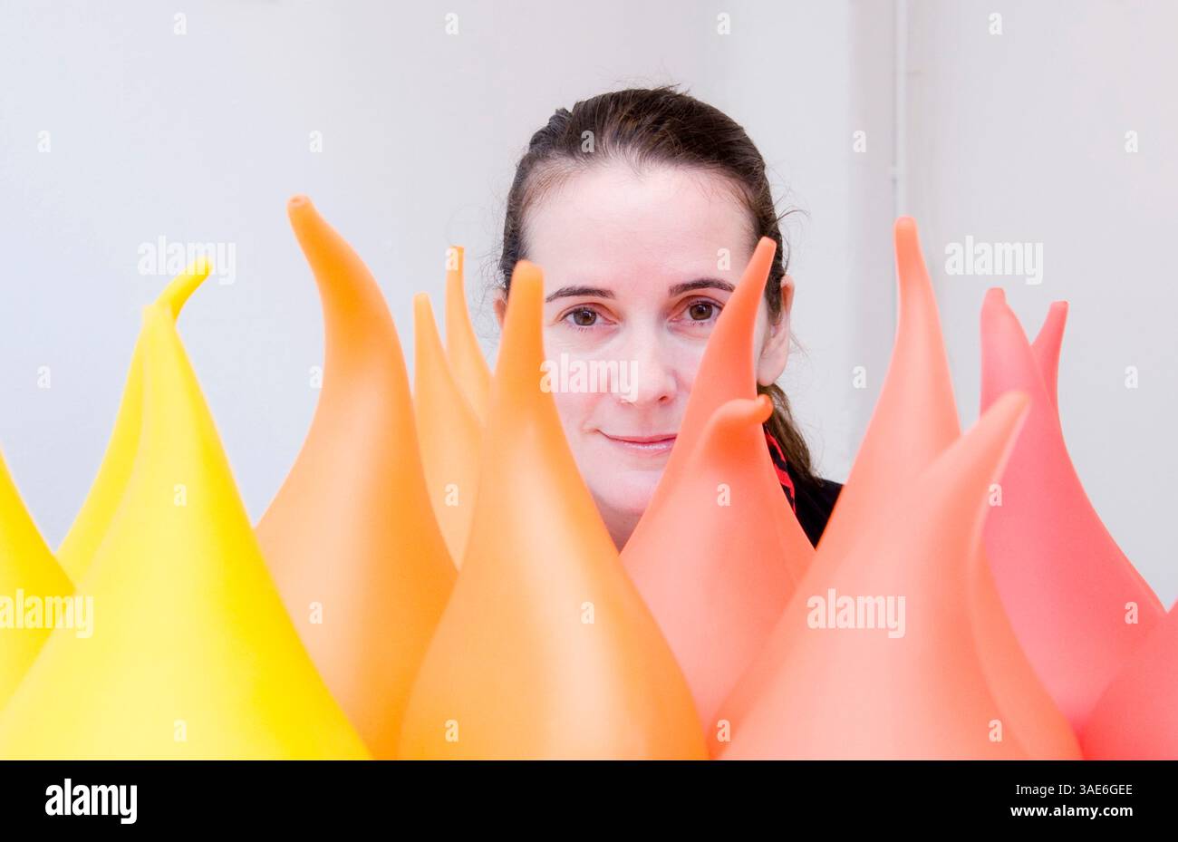 21 septembre 2008 - Seattle, WA, États-Unis - PAULA STOKES, artiste verrière d'origine ...