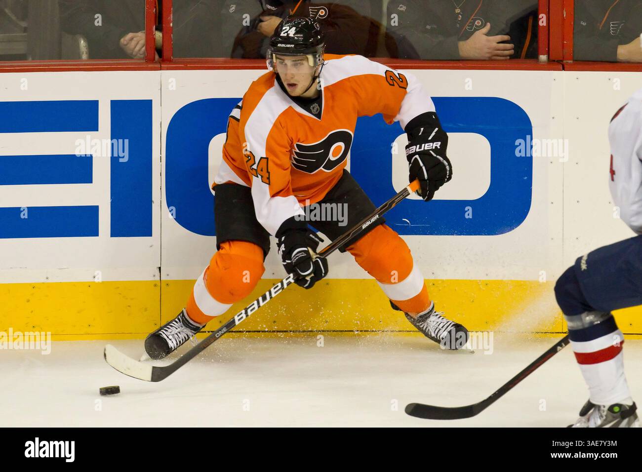 20 octobre 2011 : Matt Read (24 ans), aile droite des Flyers de ...