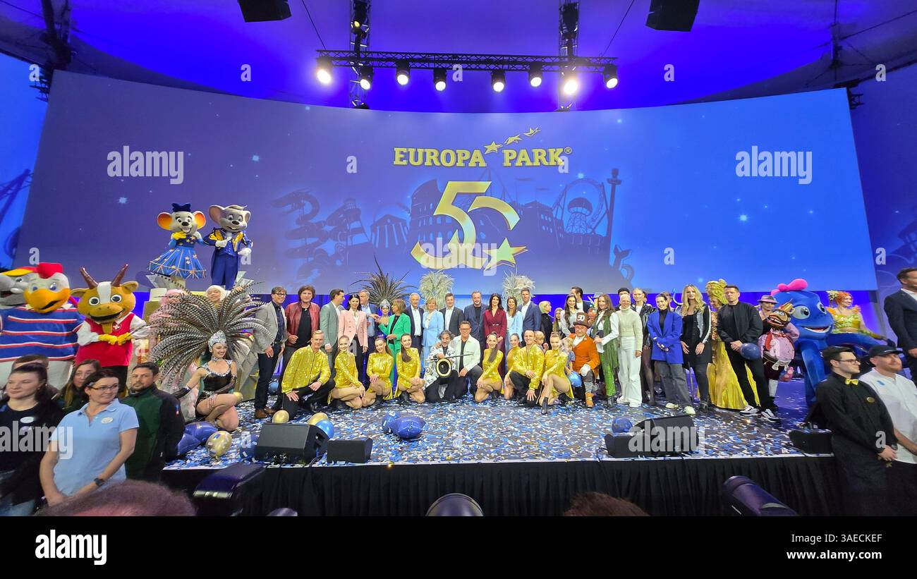 Rust, Allemagne - 13 mars 2025 : Europa-Park entame sa saison de 50e ...