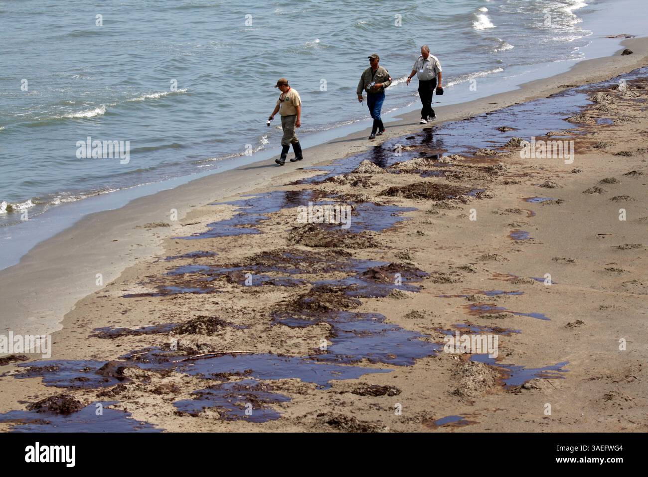 05 juin 2010 - Grand Isle, Louisiane, É.-U. - l-R NICHOLAS LACROIX, du ...