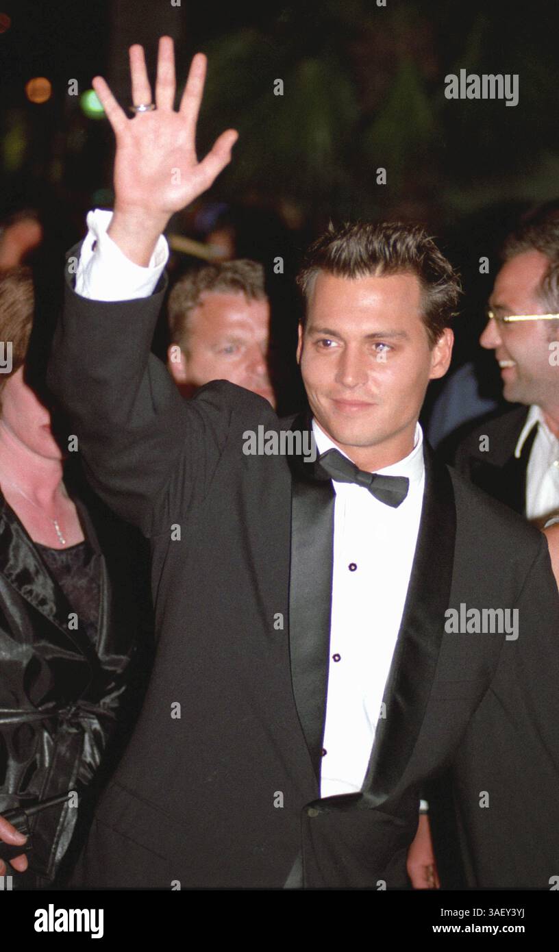 20 mai 1997 ; Cannes, FRANCE ; JOHNNY DEPP au Festival de Cannes 1997 ...