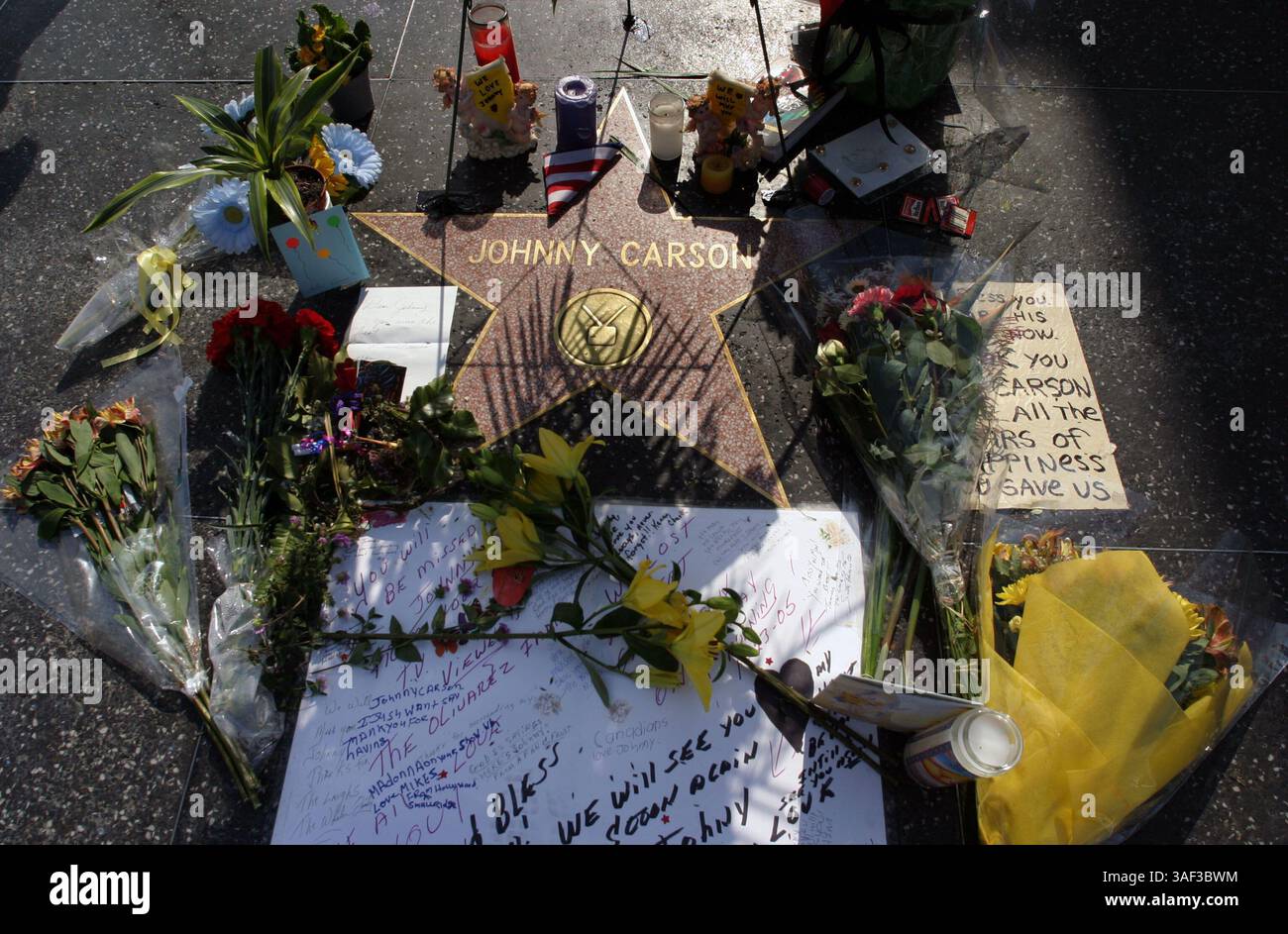 24 janvier 2005 ; Hollywood, Californie, États-Unis ; JOHNNY CARSON ...