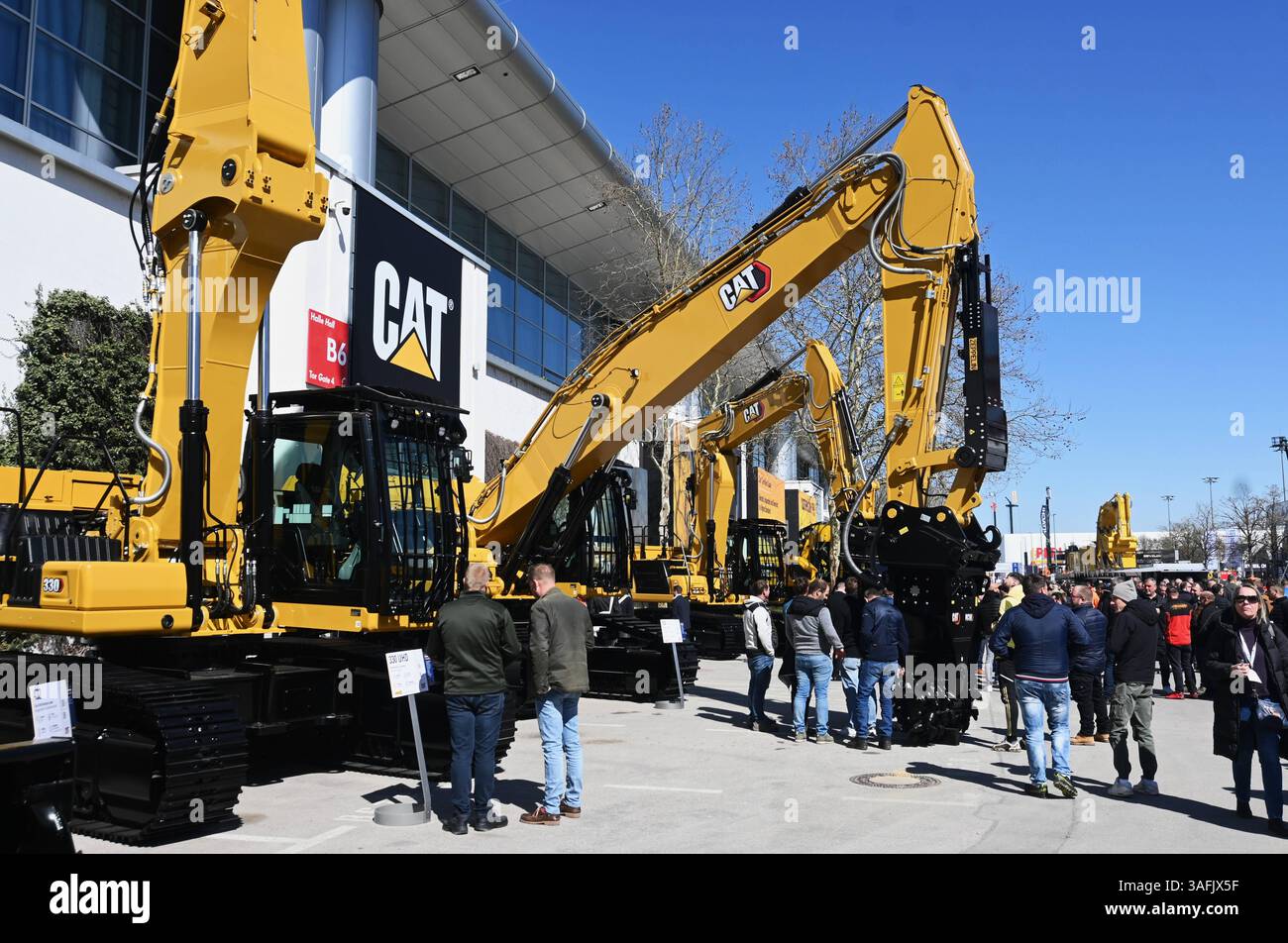 Bauma 2025, vom 7,4. bis 13.4,2025. Die bauma ist die Weltleitmesse fuer Baumaschinen ...