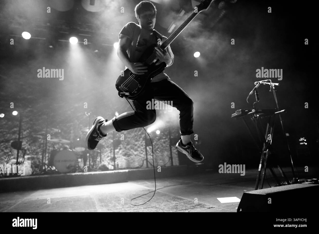 Tord Overland Knudsen von der Band The Wombats BEI einem Konzert in der ...