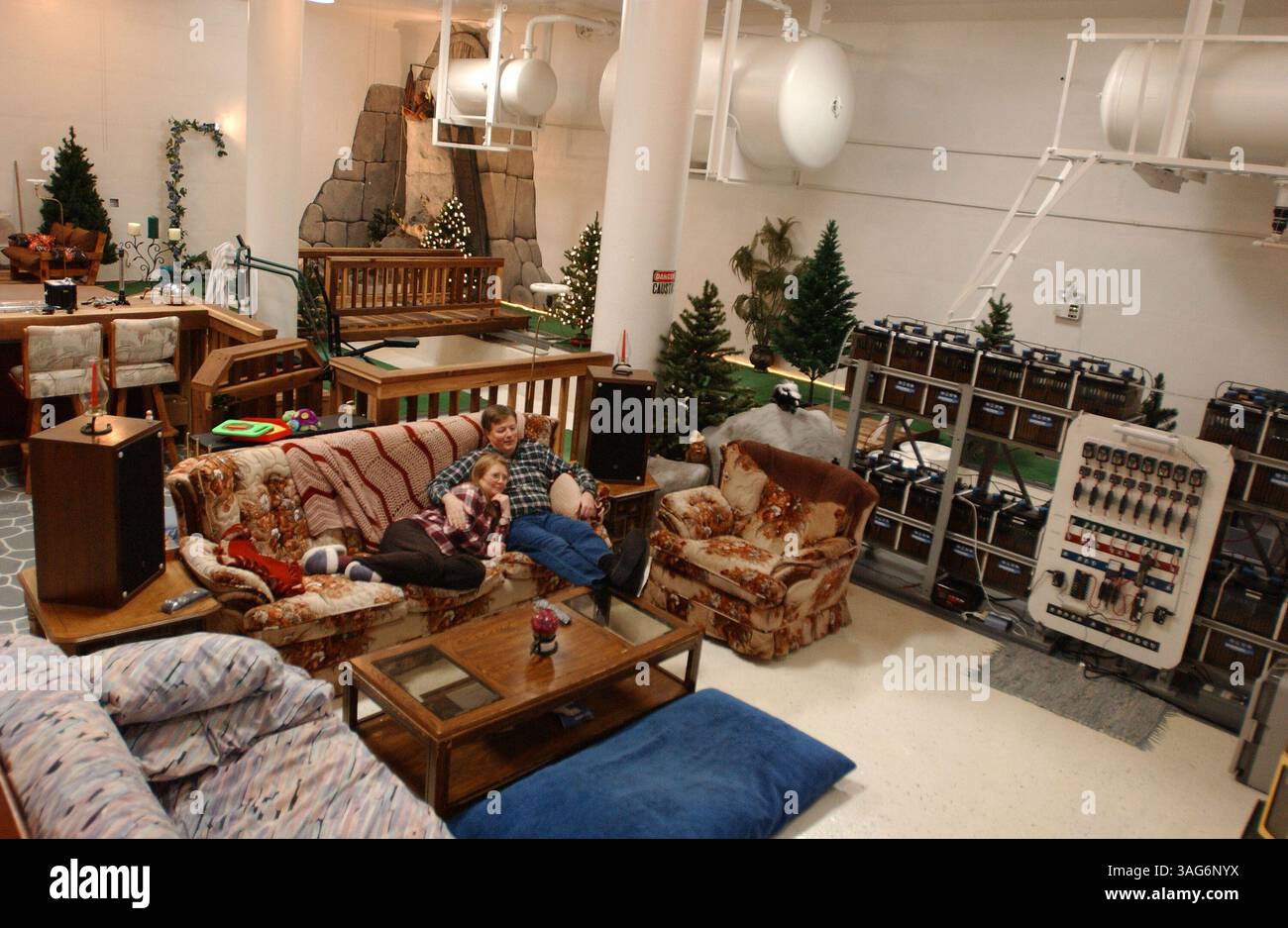 25 février 2003 ; Kimball, Nebraska, États-Unis ; DON et CHARLENE ...