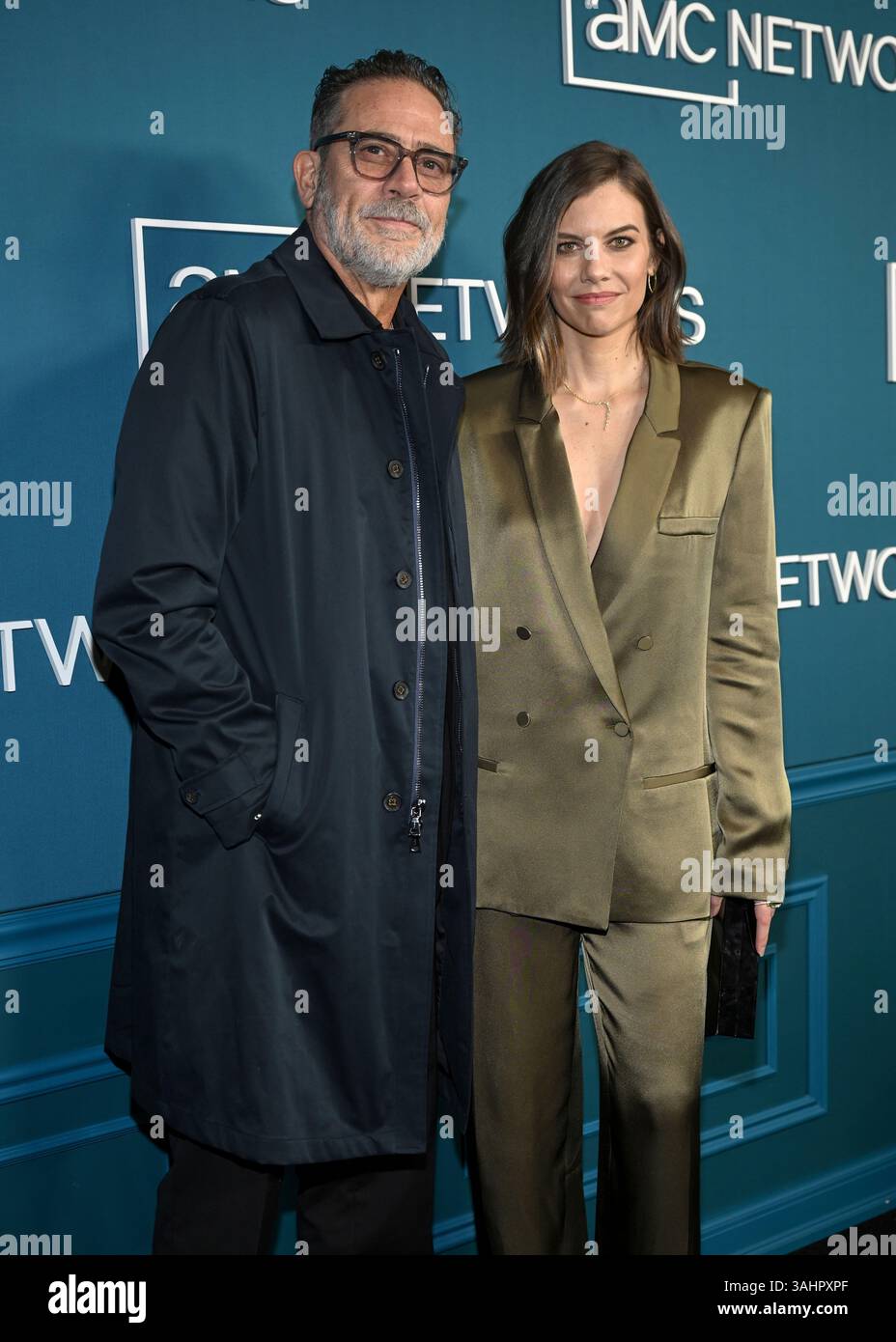 Photo by: NDZ/STAR MAX/IPx 2025 4/9/25 Jeffrey Dean Morgan and Lauren ...