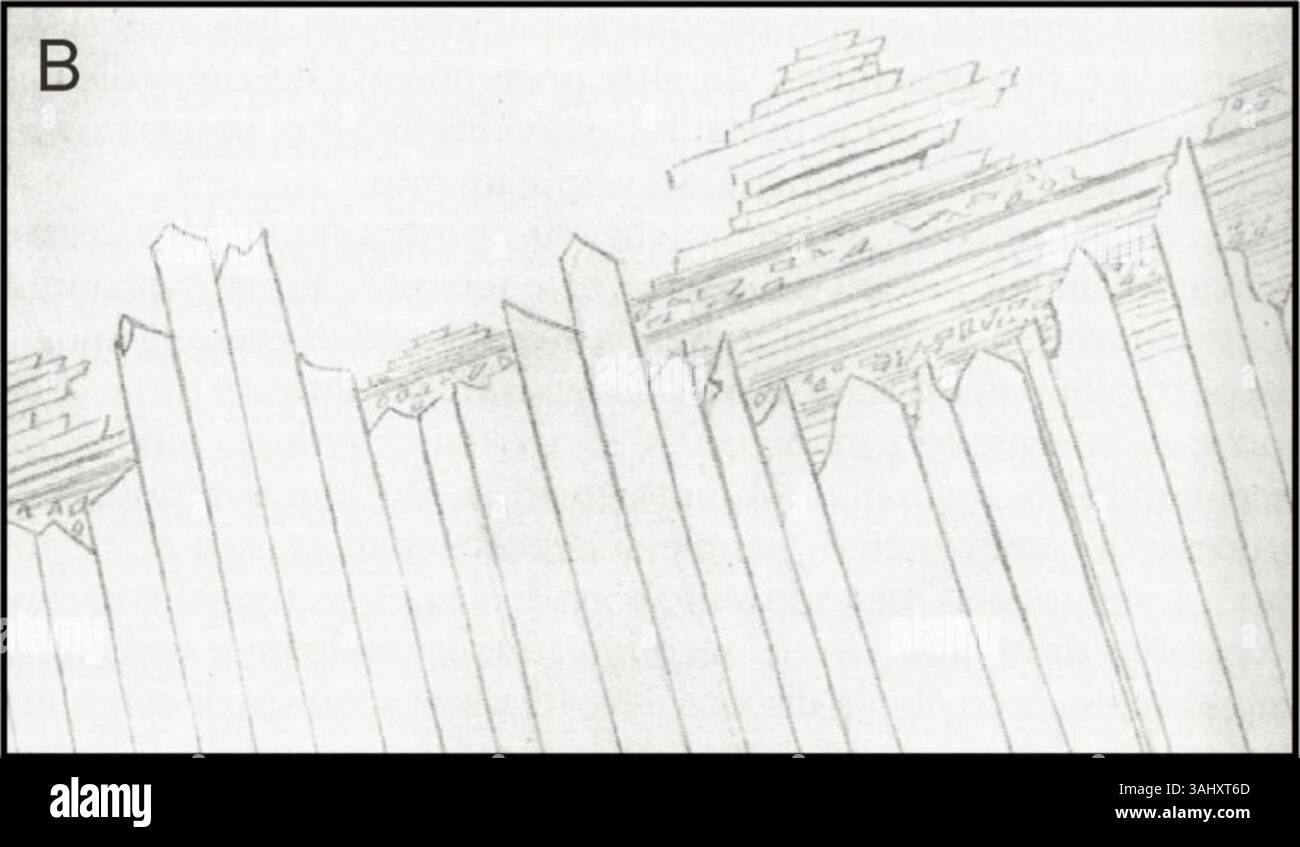 Ce croquis de Sir James Hall, créé en 1788, représente la discordance ...