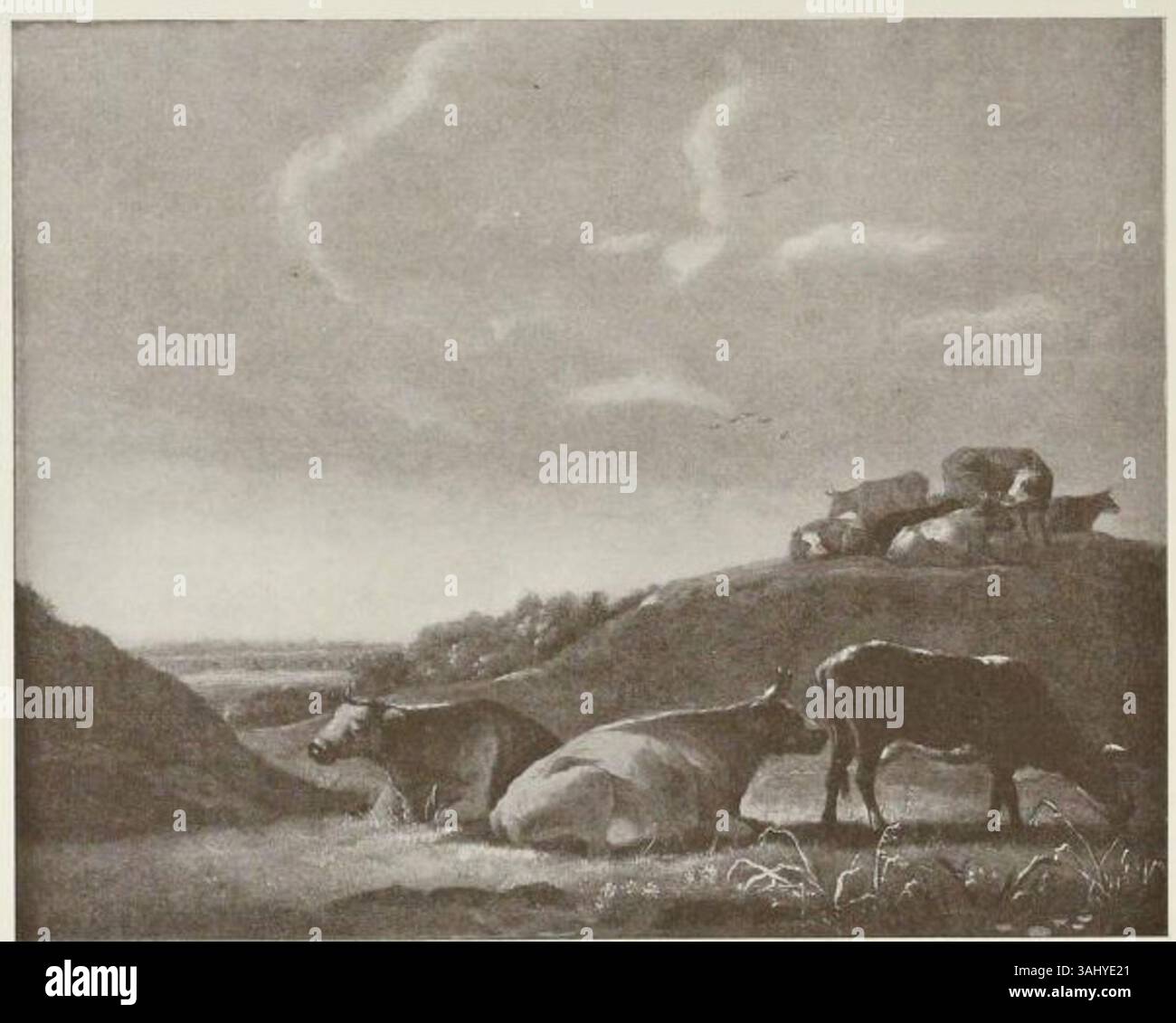 Cette peinture de paysage de 1670 par Aelbert Cuyp ou un disciple ...